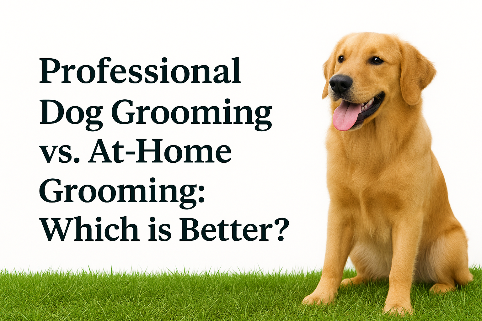 Professional Dog Grooming vs. At-Home Grooming