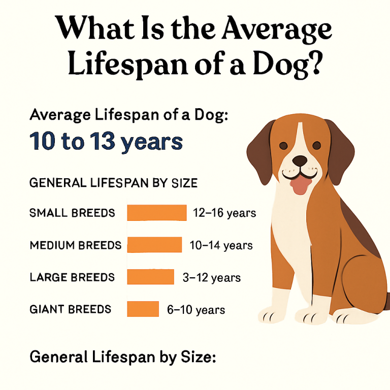 What is the Average Lifespan of a Dog?