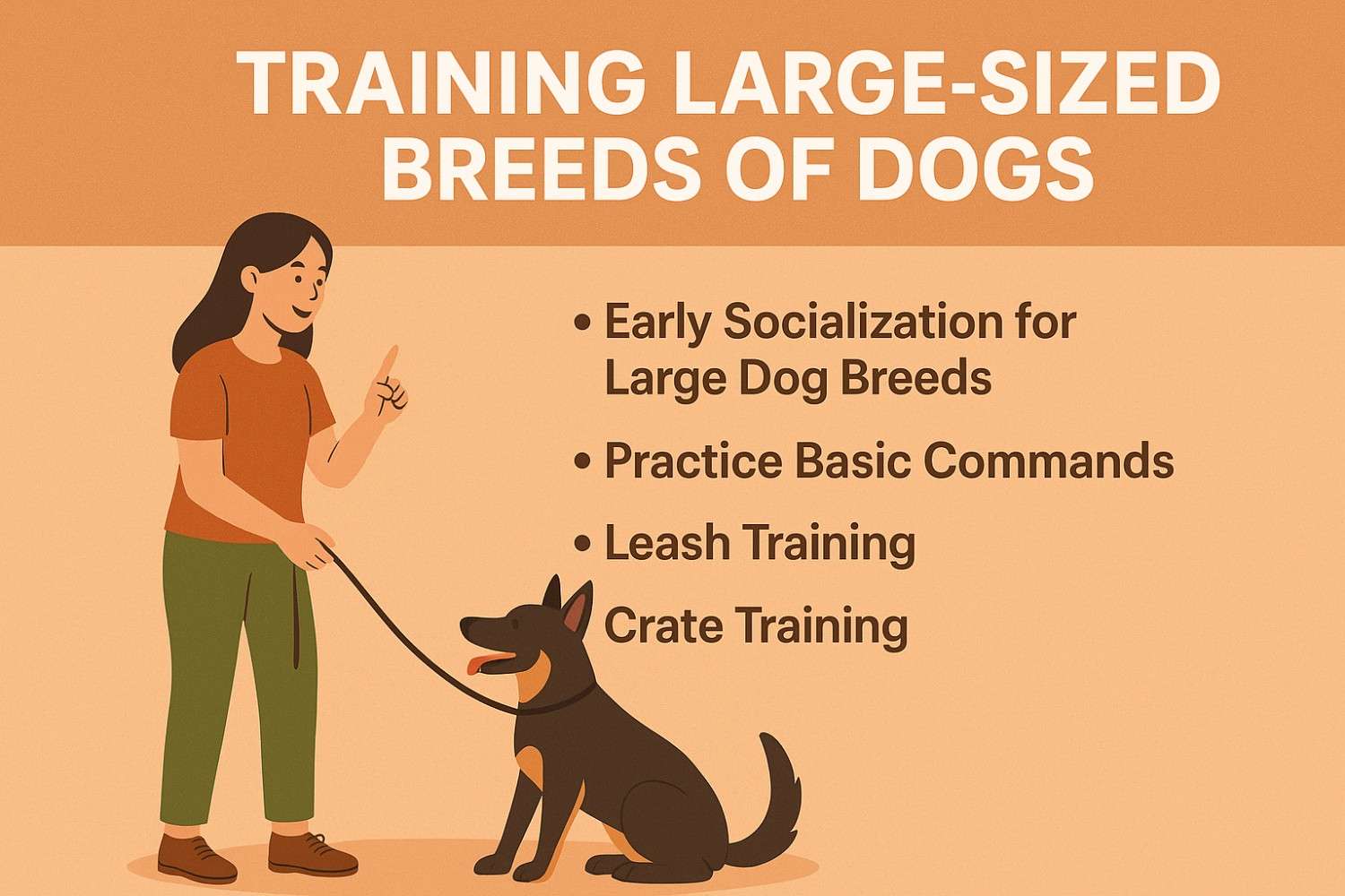 Training Large-Sized Breeds of Dogs - House of Petz