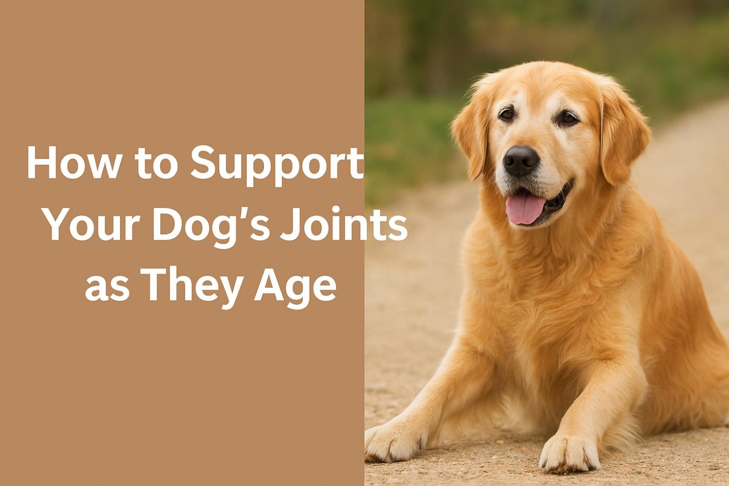 How to Support Your Dog’s Joints as They Age